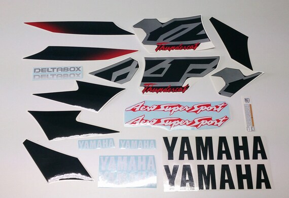 Fooqs stickers for motorcycle Yamaha YZF R6 1999 aftermarket custom ...