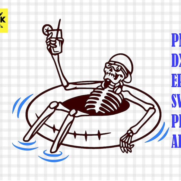 Floating Skull Svg - Etsy