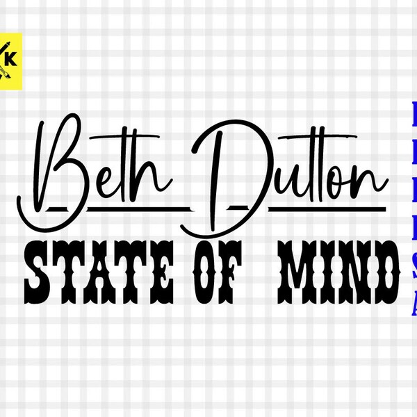 Beth Dutton Svg - Etsy
