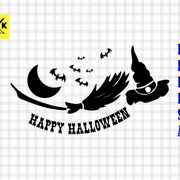 Witch Hat Svg - Etsy