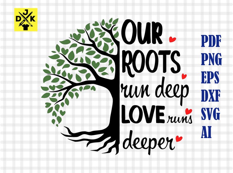 Our Roots Run Deep but Our Love Runs Deeper SVG, Family Reunion Shirt ...