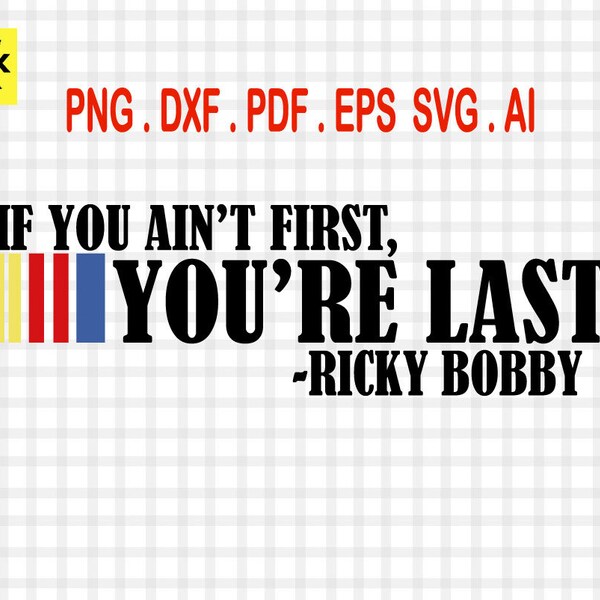 Ricky Bobby - Etsy