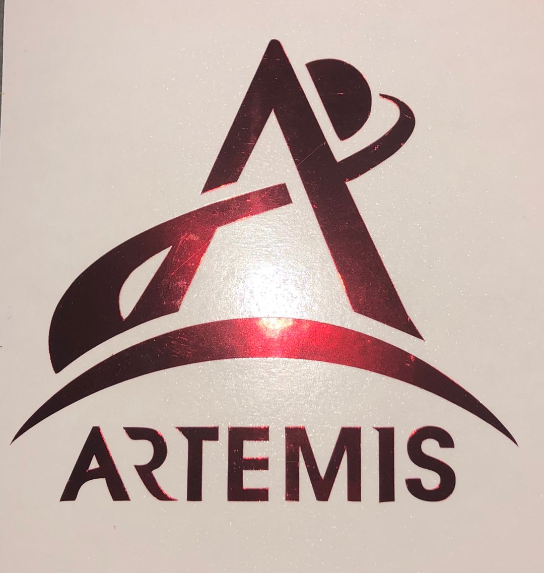 Nasa Artemis Logo Vinyl Decal Sticker Oracal 651 - Window - Laptop ...