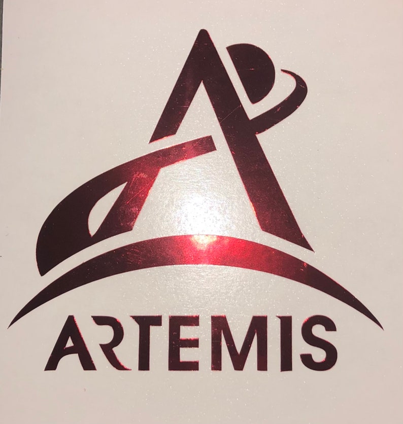Nasa Artemis Logo Vinyl Decal Sticker Oracal 651 Window - Etsy