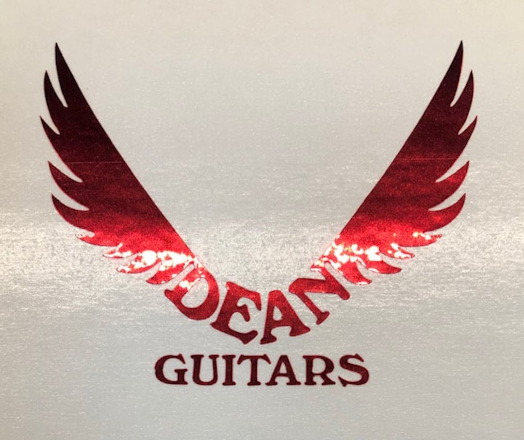 Dean Guitars Decal Sticker, Pick Color, Size, Quantity Oracal 651 Vinyl ...