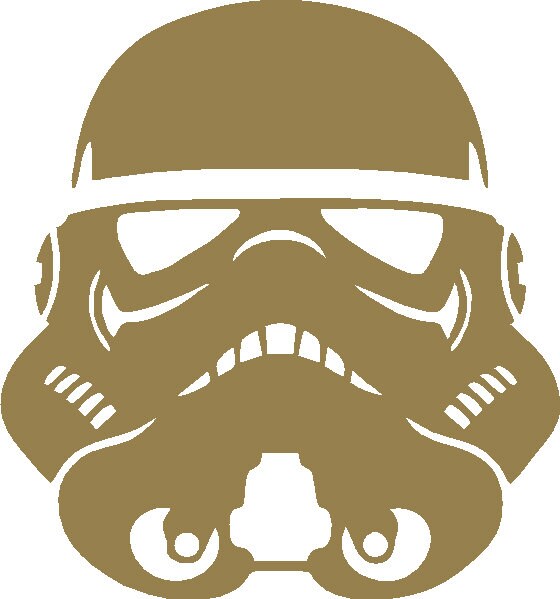 Star Wars Stormtrooper Helmet Logo Vinyl Decal Sticker Pick - Etsy