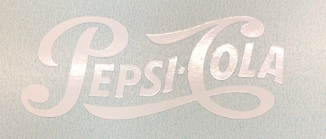 Pepsi Cola Vinyl Decal Sticker Oracal 651 Beer Brands Logo - Etsy Australia
