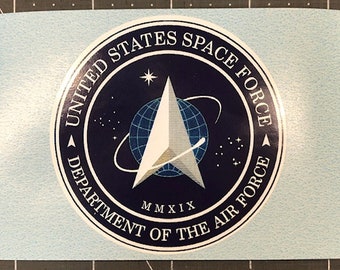 Space Force Decal | Etsy