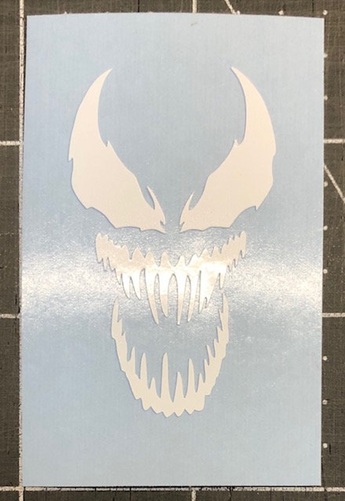 Venom Symbol Vinyl Decal Sticker Pick Color Size Oracal 651 - Etsy