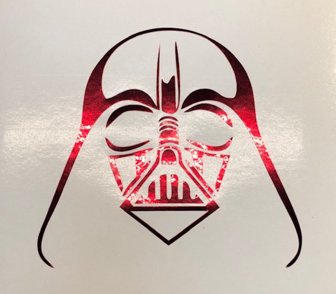 Star Wars Darth Vader Helmet Vinyl Decal Sticker Pick Color Size ...