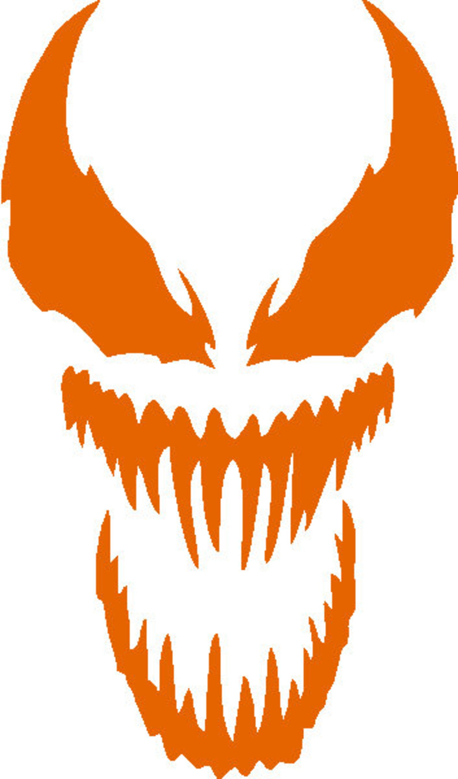 Venom Symbol Vinyl Decal Sticker Pick Color Size Oracal 651 - Etsy