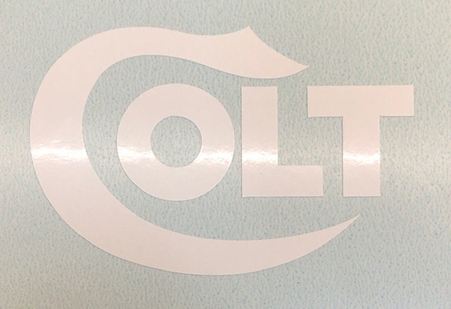 Colt Pistol Decal Sticker Pick Color Size Oracal Outdoor Gun - Etsy
