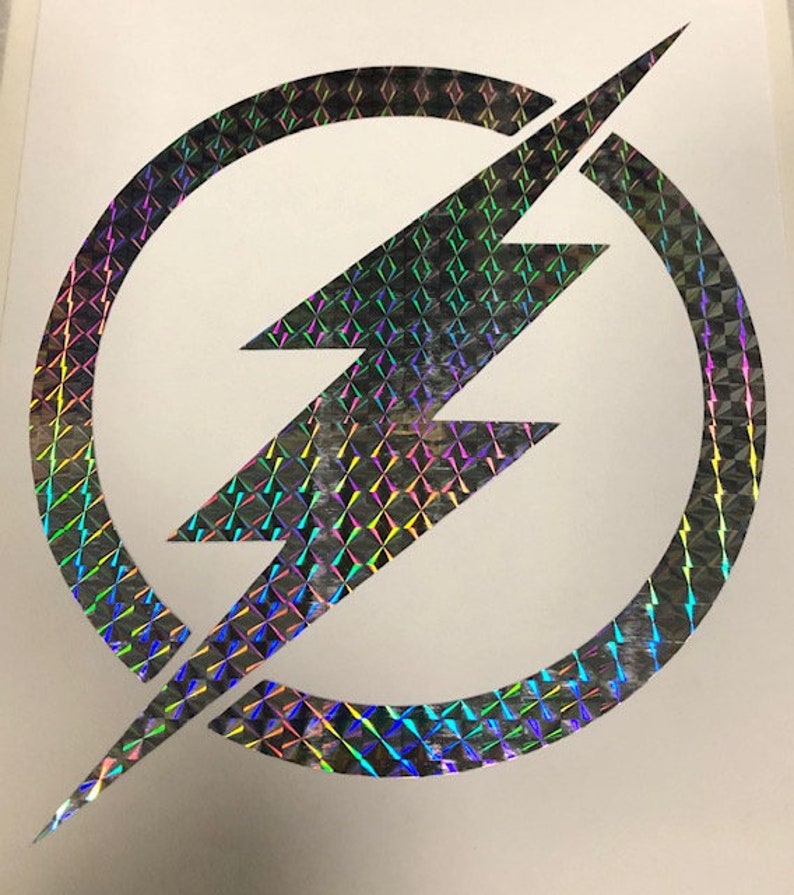 The Flash Logo Vinyl Decal Sticker Pick Color Size Oracal 651 | Etsy