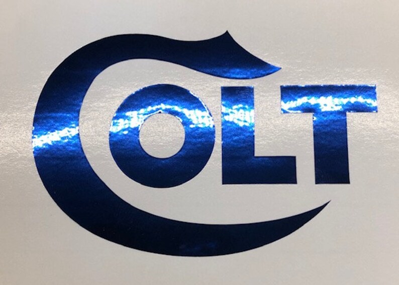 Colt Pistol Decal Sticker Pick Color Size Oracal Outdoor Gun - Etsy UK