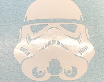 Stormtrooper Helmet Vinyl Decal - Etsy