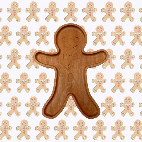 Wood Gingerbread Man - Etsy