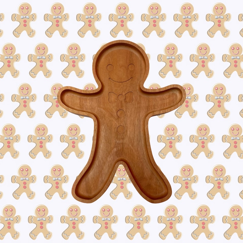 Wood Gingerbread Man - Etsy