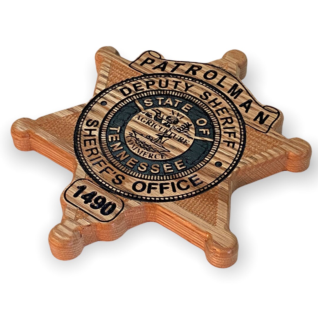 Personalized Shelby County Tennessee Sheriffs Department Badge Wall ...