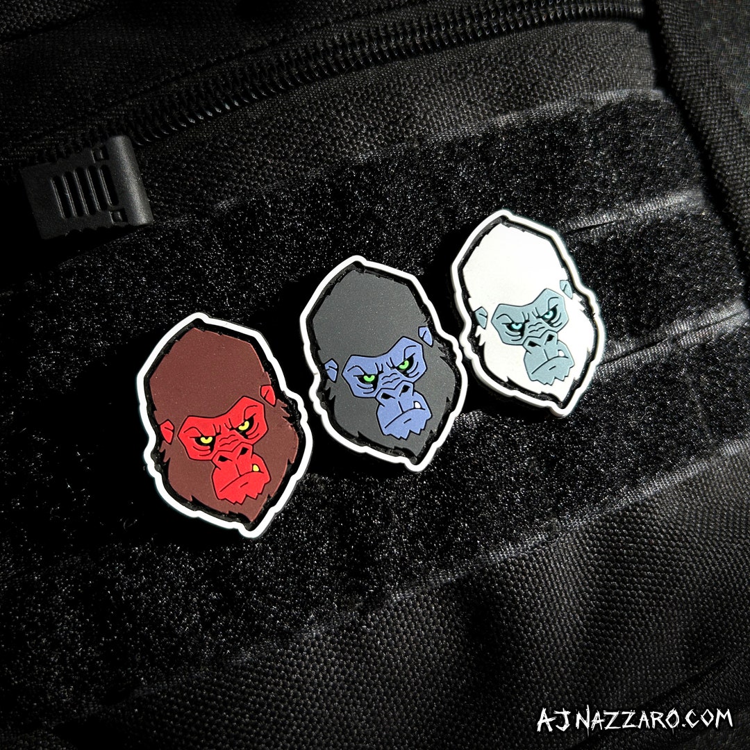 Gorilla Patch Set - Etsy