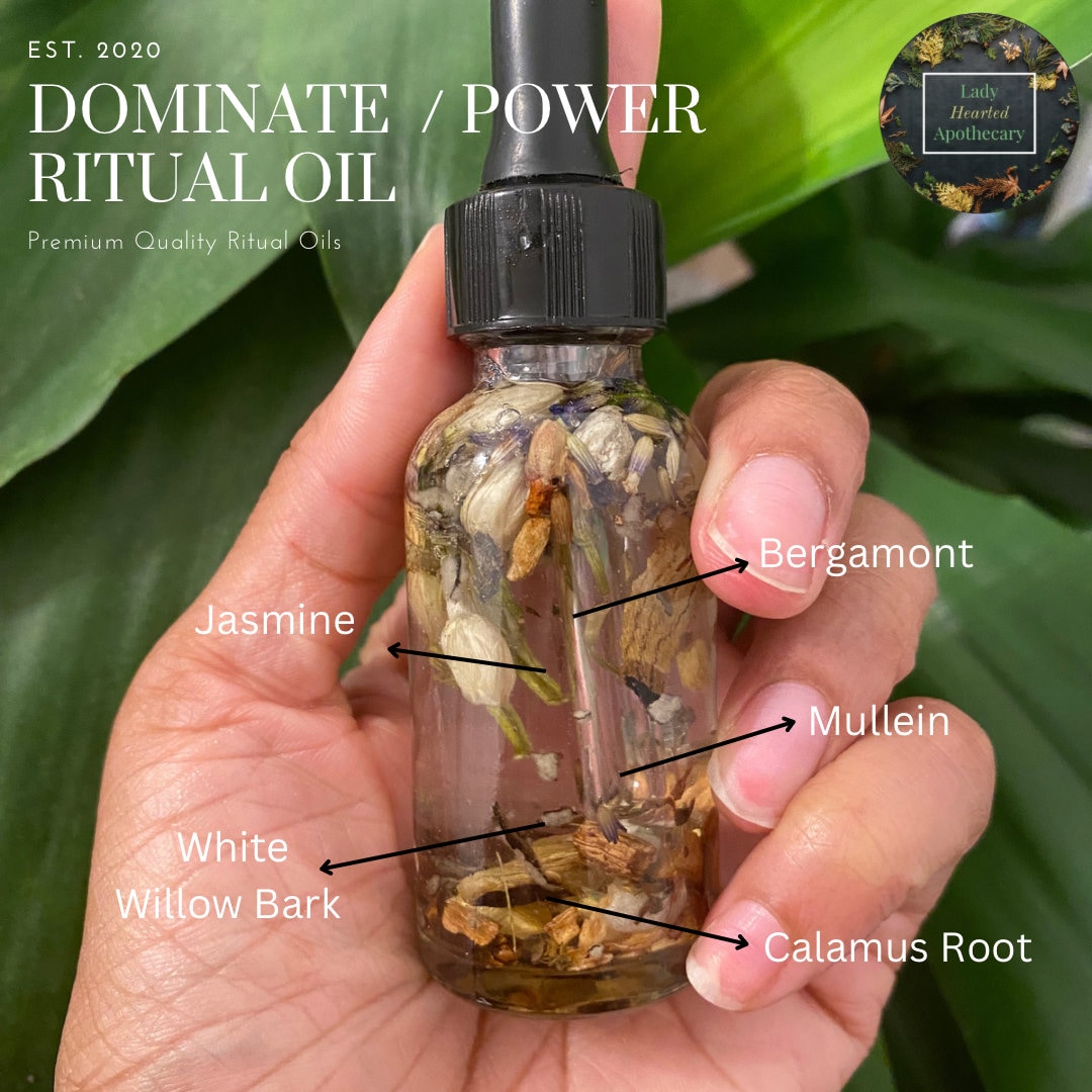 Domination / Power Ritual Oil / Spell Oil / Manifestation Oil ...