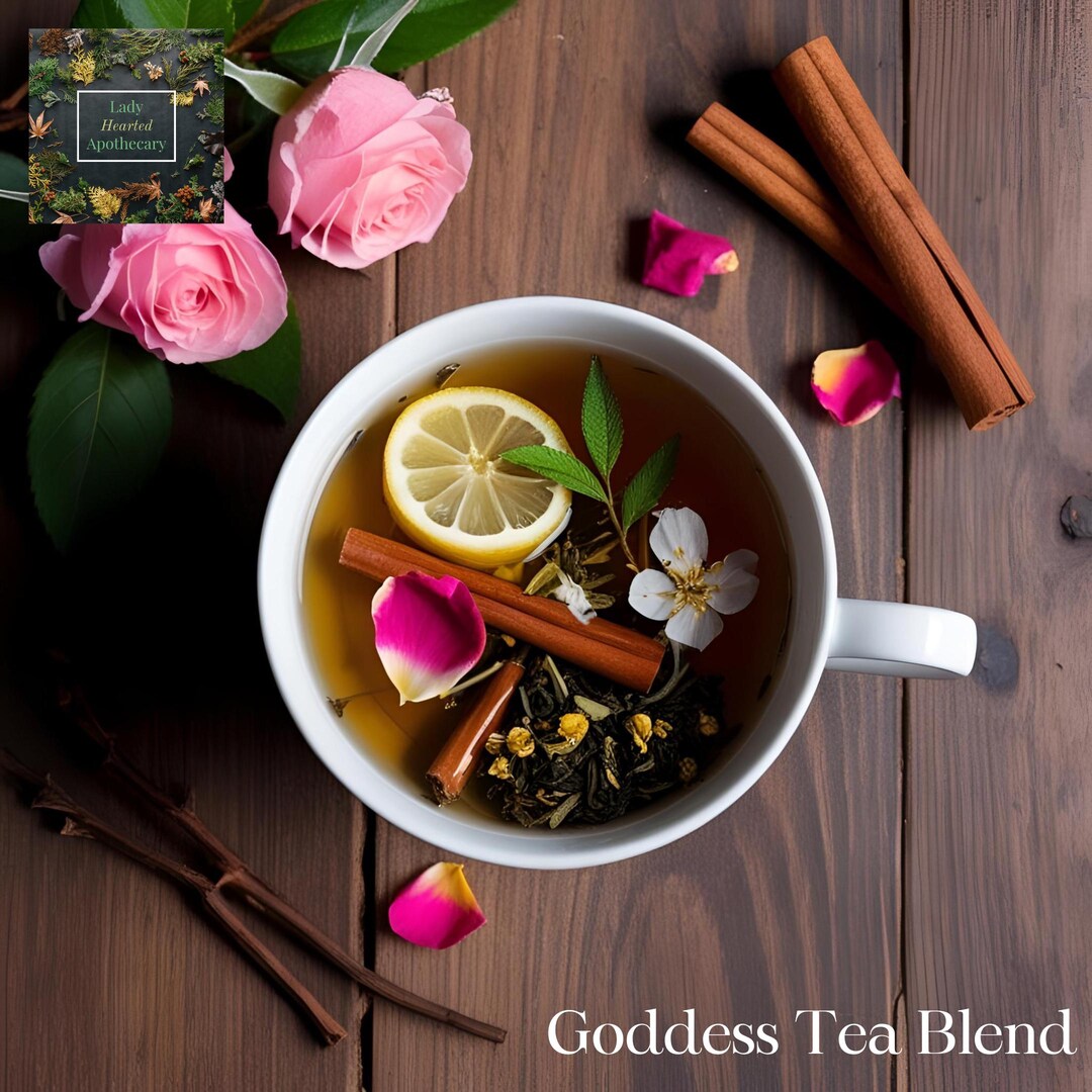 Goddess Herbal Tea Blend - Etsy