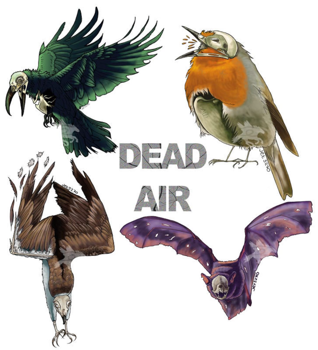 Dead Air Sticker Pack - Etsy