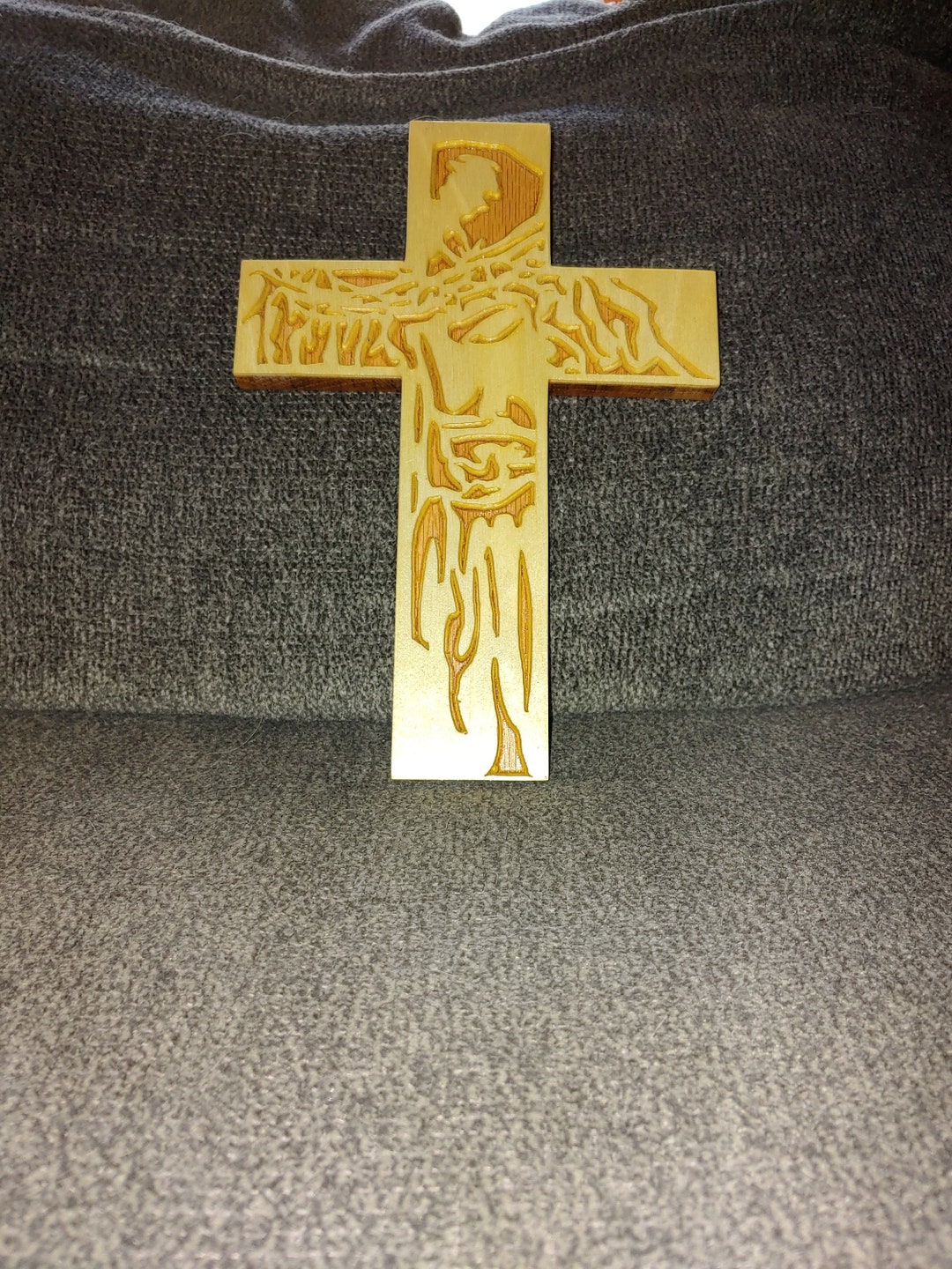 The Face of Jesus on a Cross - Etsy
