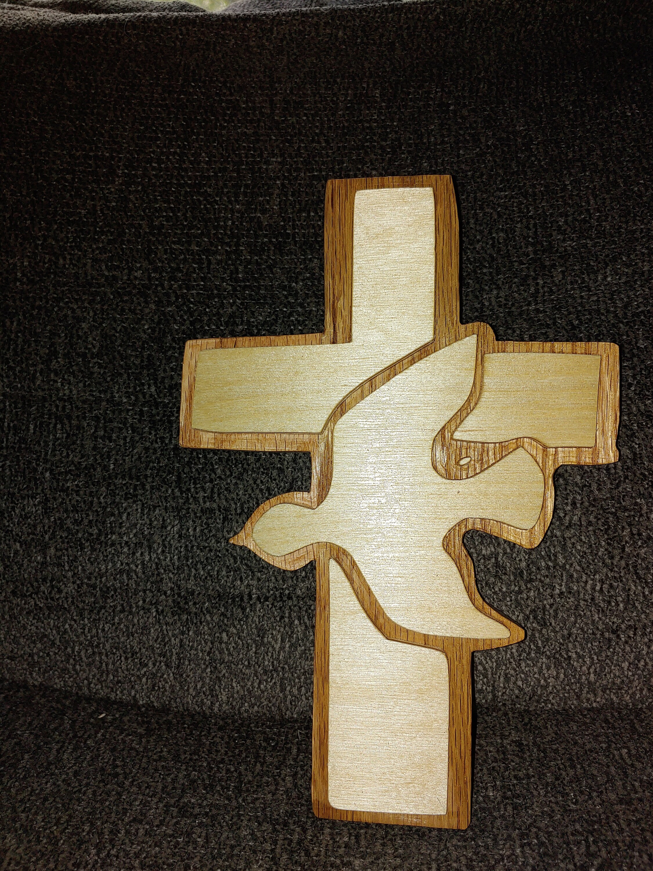 Dove on a Cross - Etsy