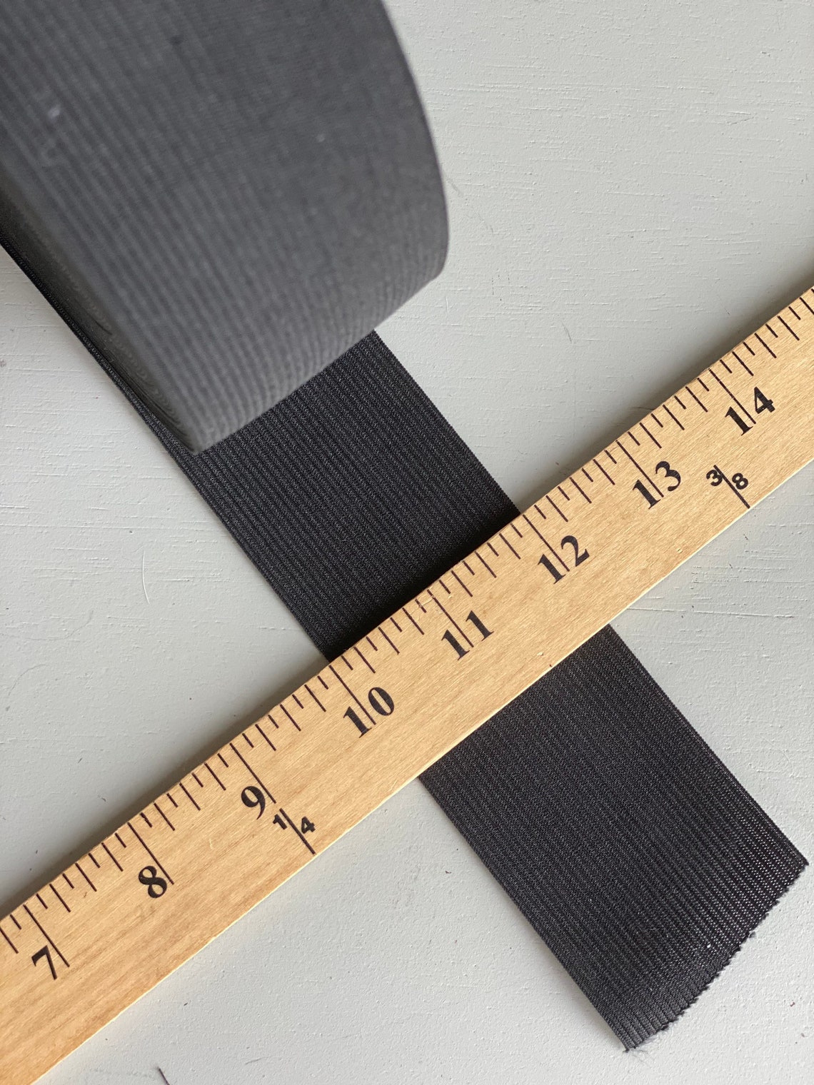 Elastic 2 inches wide black elastic trim/ heavy duty elastic | Etsy