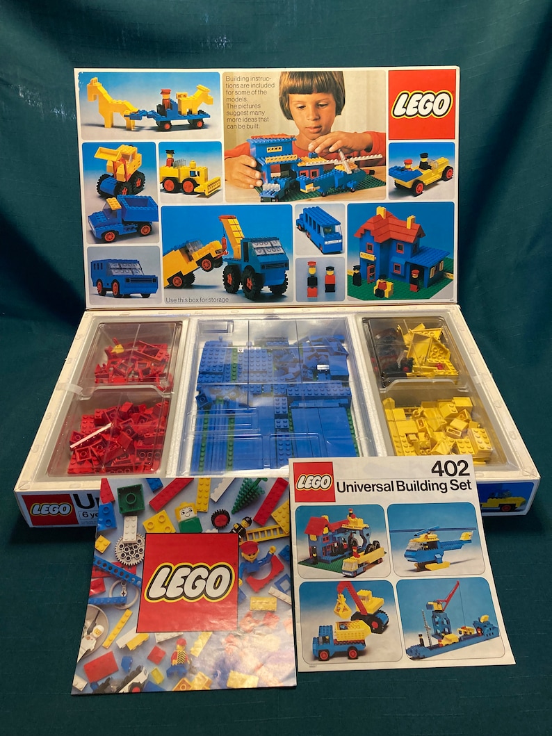 Vintage 1970's LEGO Universal Building Set 402 - Etsy
