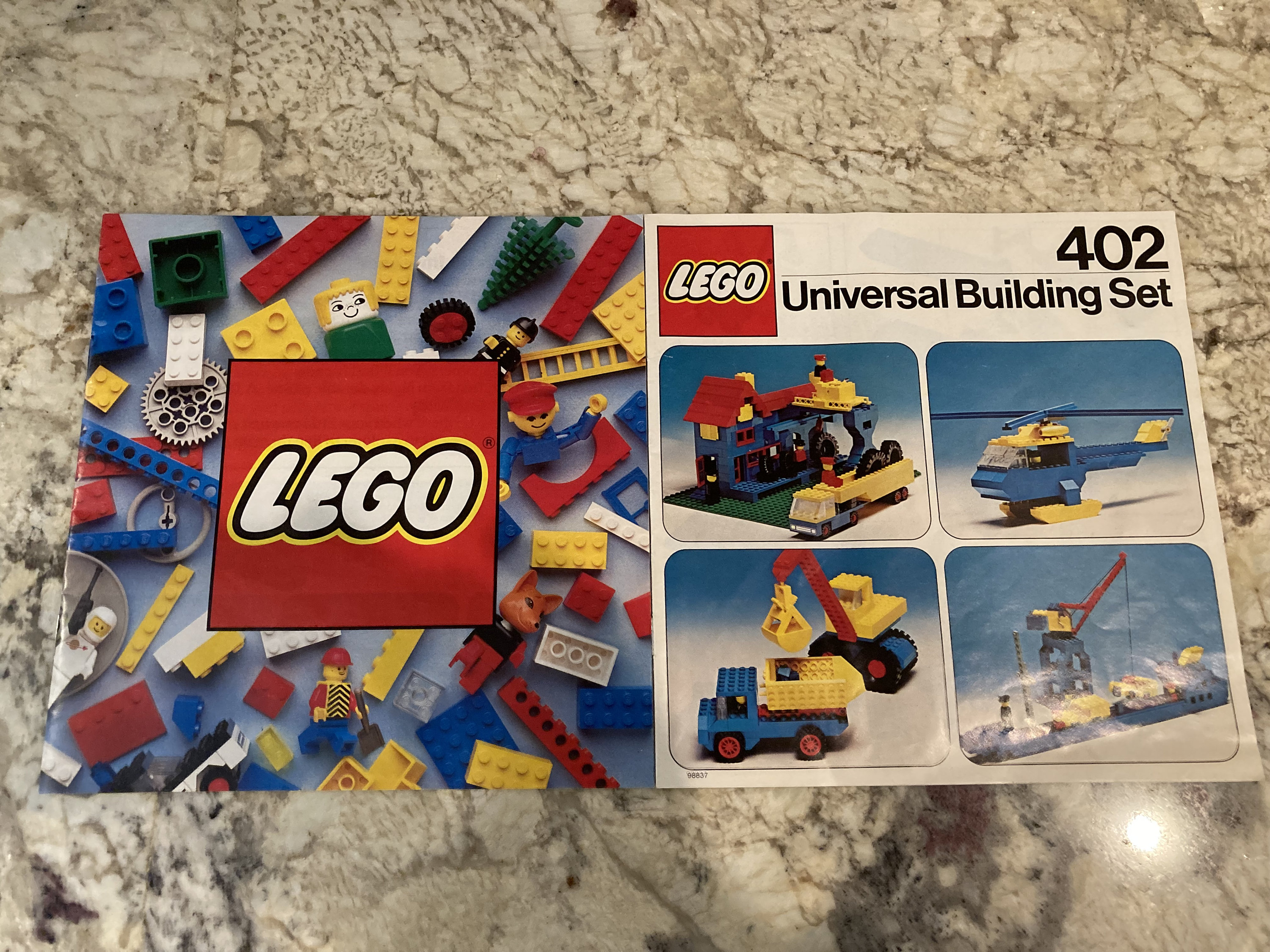 Vintage 1970's LEGO Universal Building Set 402 - Etsy