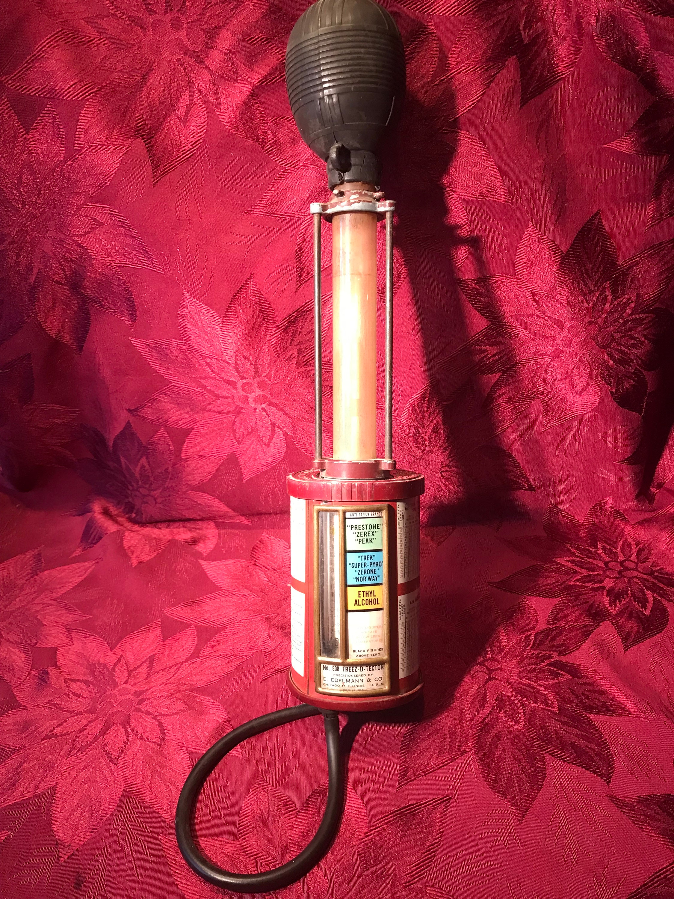 Antique Vintage RARE Antifreeze Methanol Alcohol Automobile Radiator ...