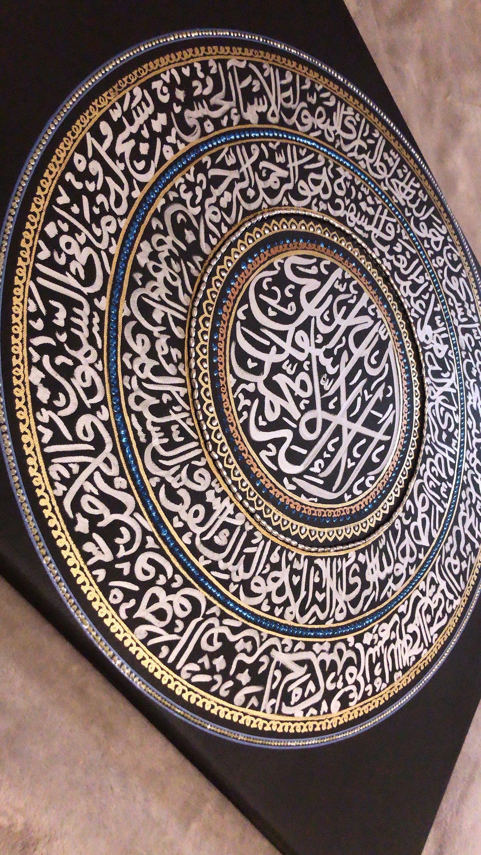 50cm X 60cm Arabic Canvas - Etsy