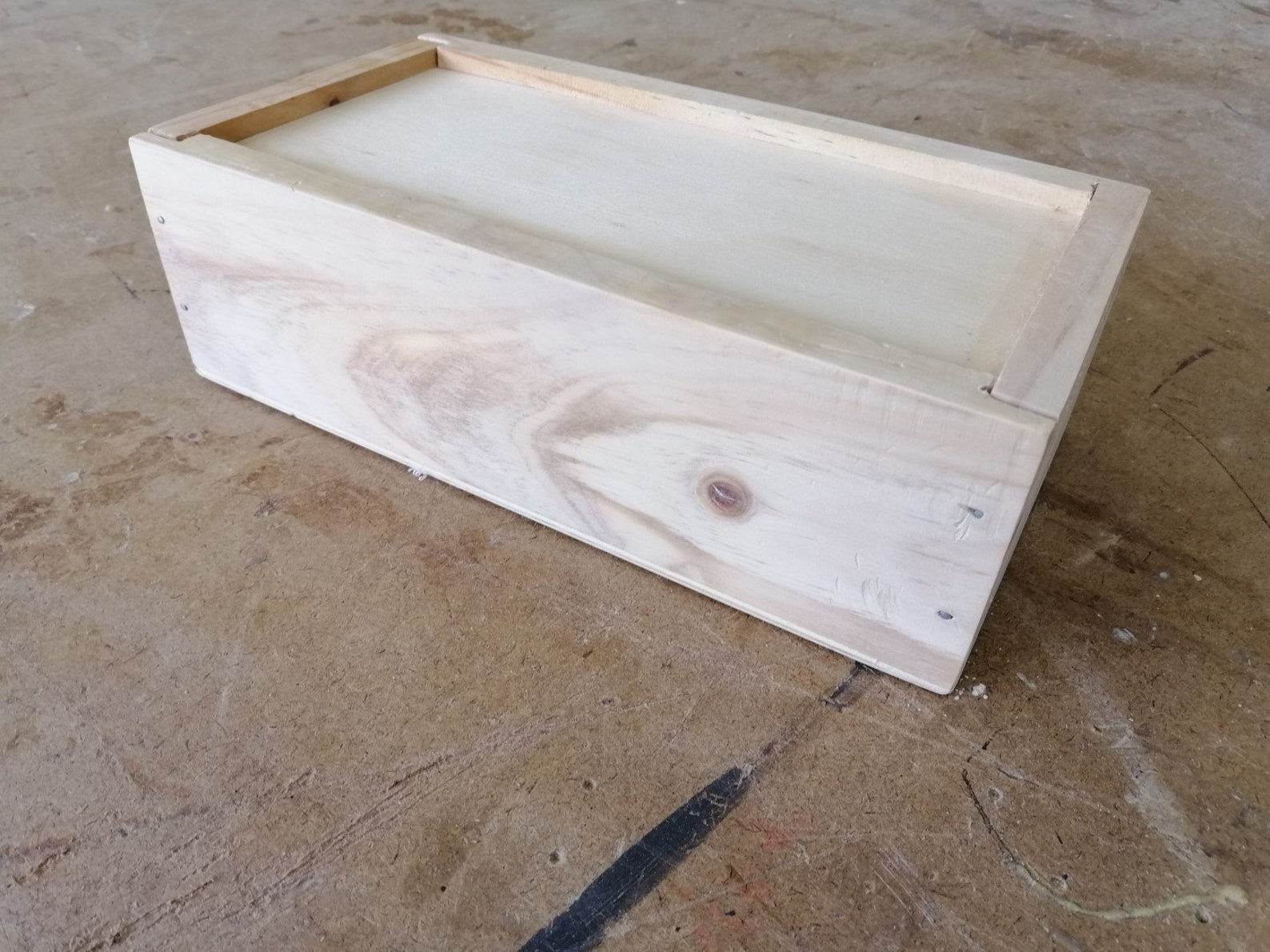 Woodworking Plans - Sliding Lid Pencil Box - Etsy Australia