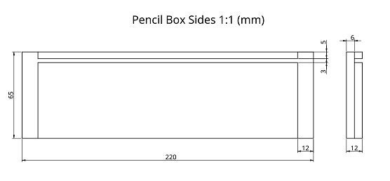 Woodworking Plans - Sliding Lid Pencil Box - Etsy Australia