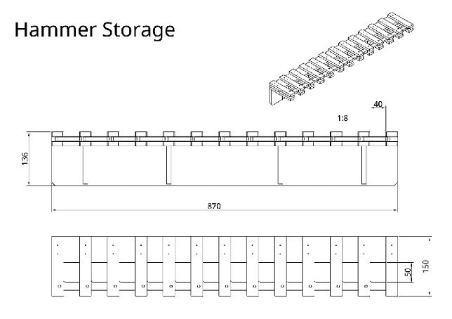 Hammer Storage Plans - Etsy