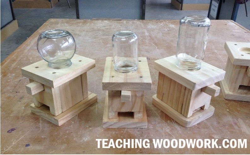 Candy Dispenser Woodworking Plans - for Woodwork Teachers and Hobbyists ...