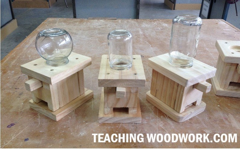 Candy Dispenser Woodworking Plans - for Woodwork Teachers and Hobbyists ...