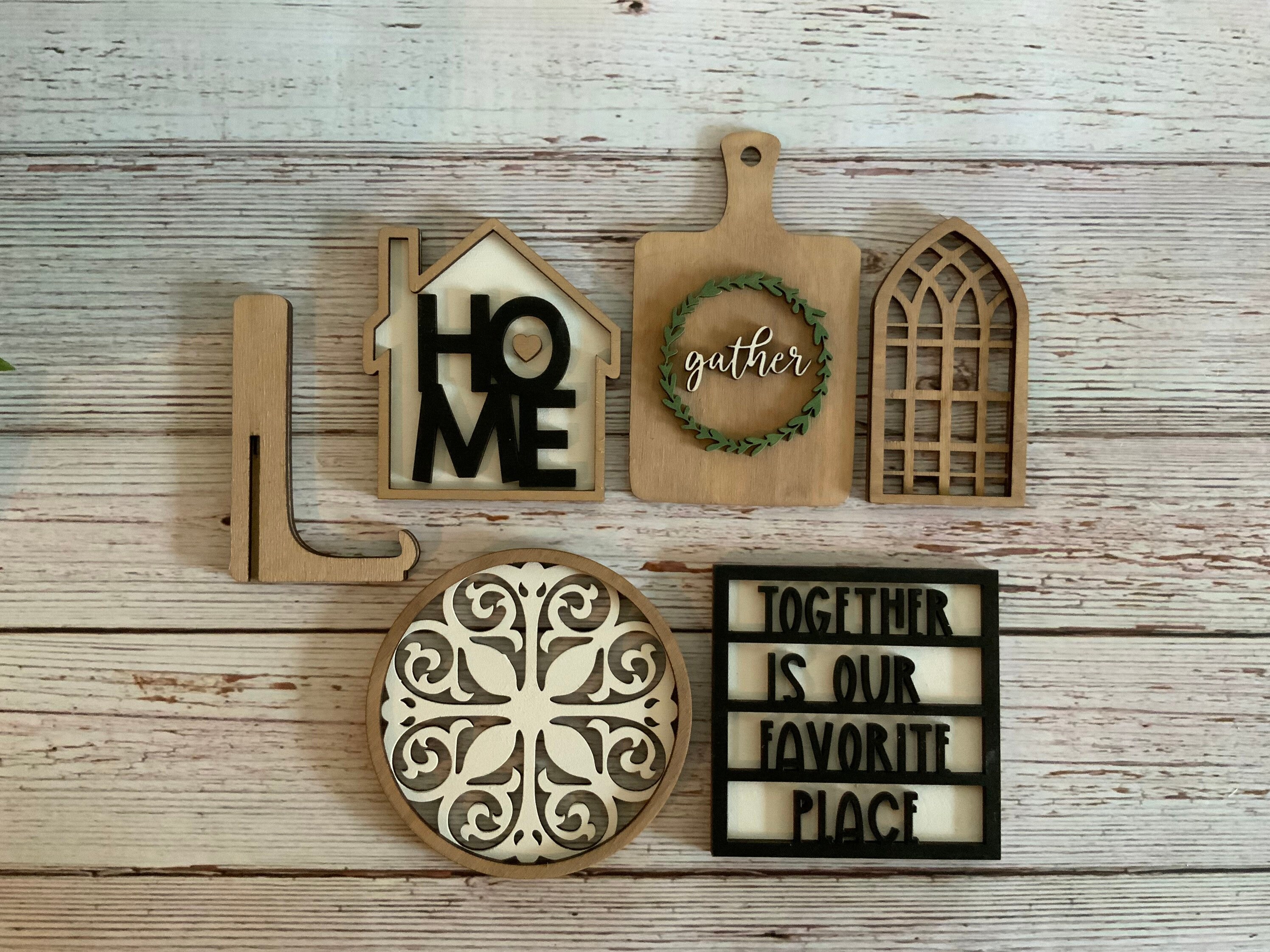 Home Tier Decor Signs - Etsy