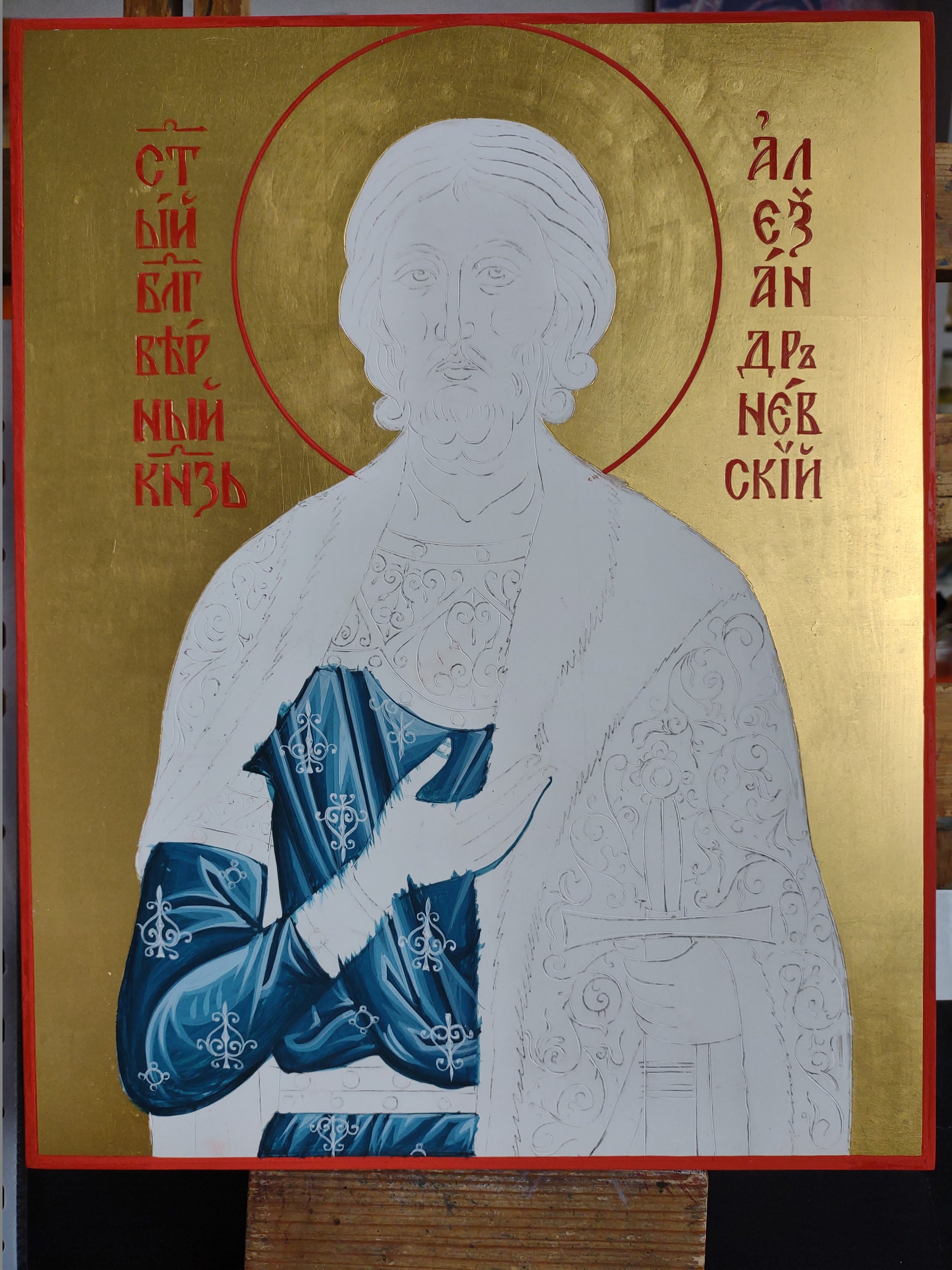 St. Alexander Nevsky, Orthodox Icons, Hand-painted Icon, Iconography ...