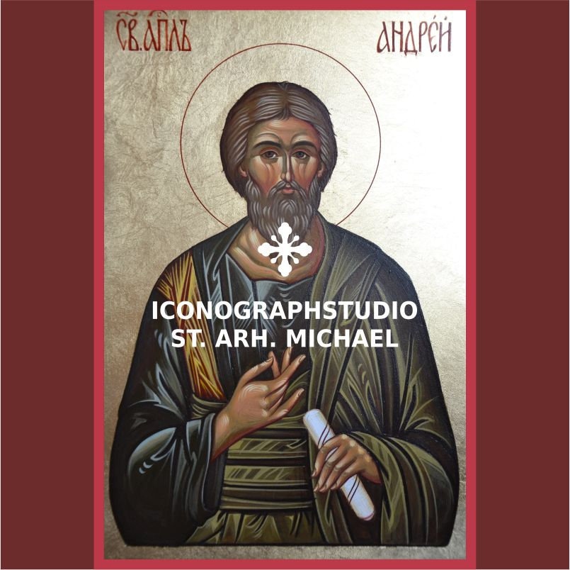 Saint Andrew the Apostle Apostles Iconsorthodox - Etsy