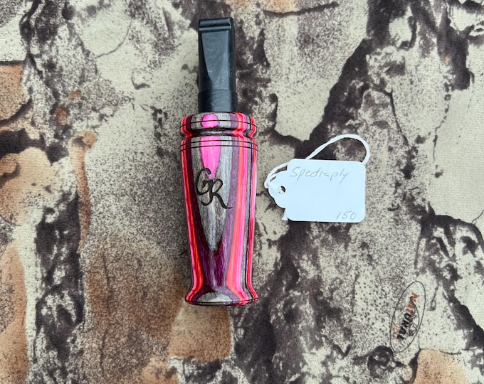 Personalized Handmade Crow Call: Spectraply Wood, Turkey Hunting Gift ...