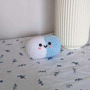Chill Pill Plush - Super Soft Cute Crochet Amigurumi - Cuddly Toy ...
