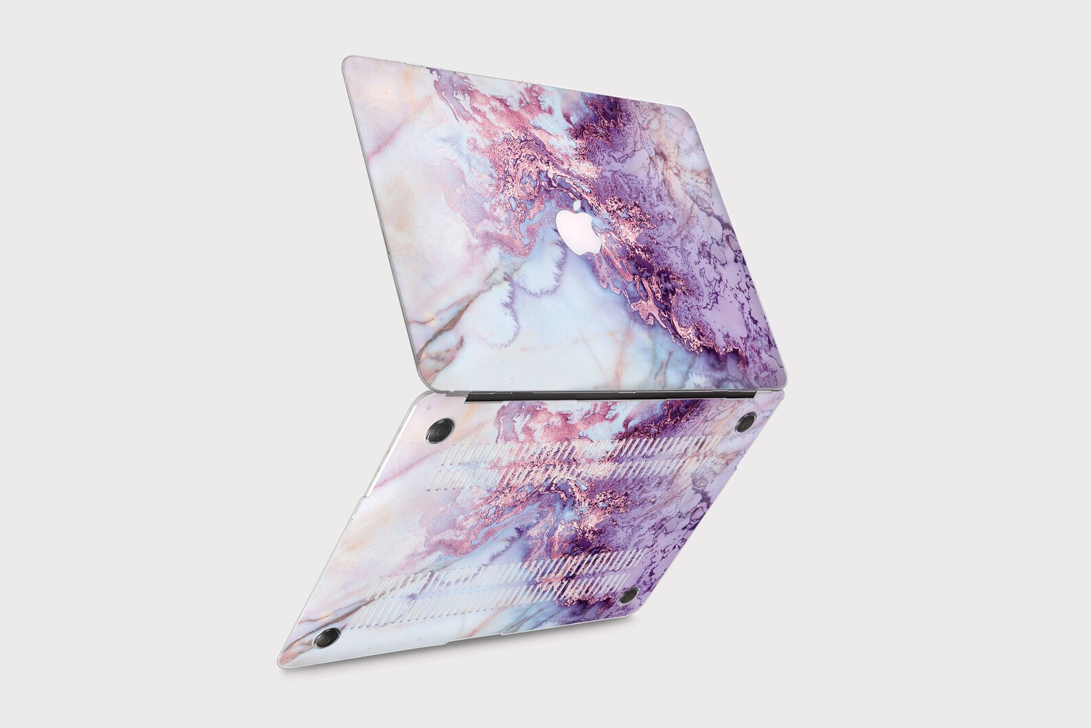 Purple Marble Macbook Pro 16 2019 Case Blue Macbook Air 13 | Etsy