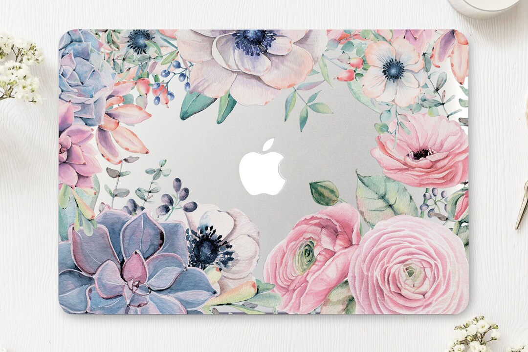 Beautiful Flowers MacBook Pro 16 Inch Case Roses MacBook Air 13 Inch ...