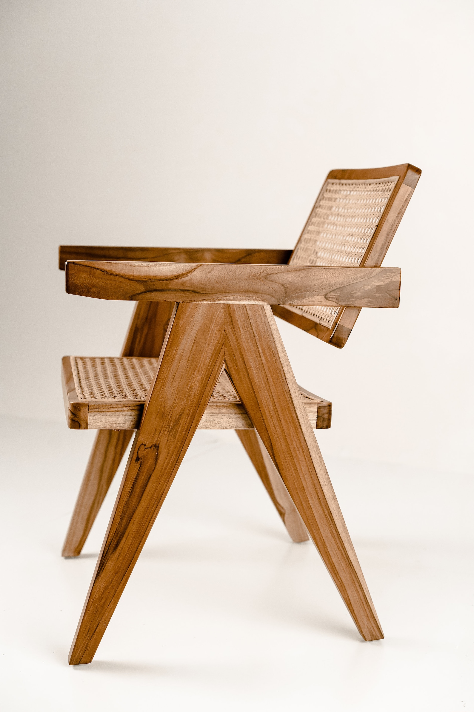 TEAK WOOD Joy Chair - Teak Wood Chair, Dining Seat, Teak Wood Arm Chair ...