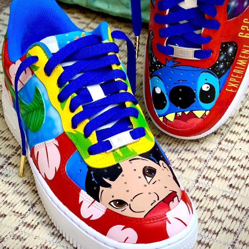 Lilo and Stitch Shoes - Etsy