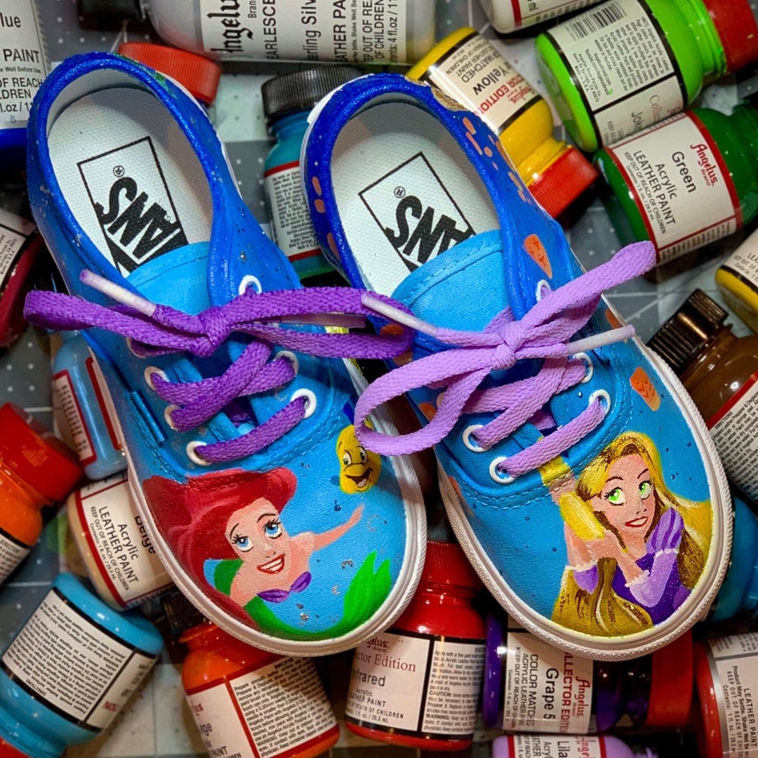 Custom Disney Kids Shoes - Etsy