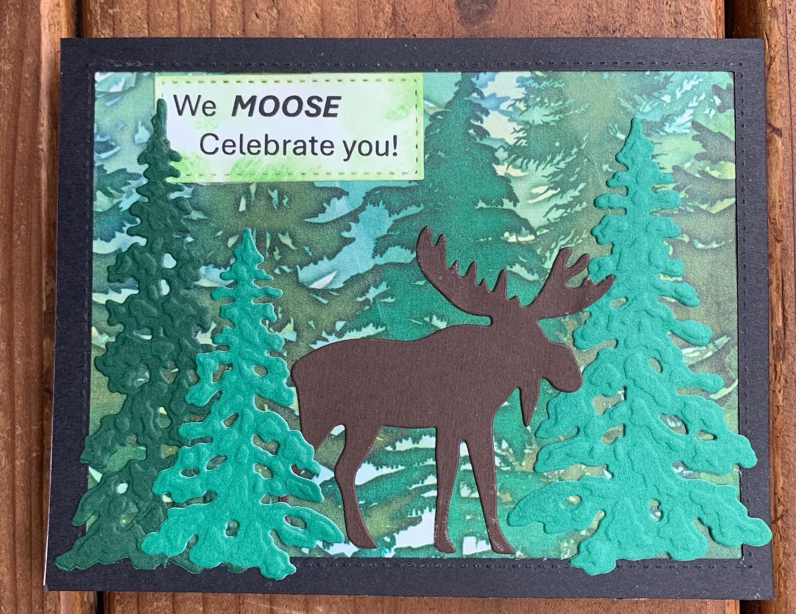 We MOOSE Celebrate Card - Etsy