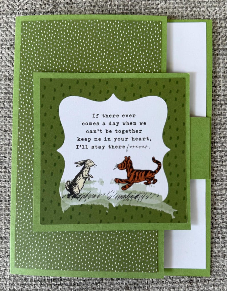 Set of 4 Winnie the Pooh Cards - Etsy